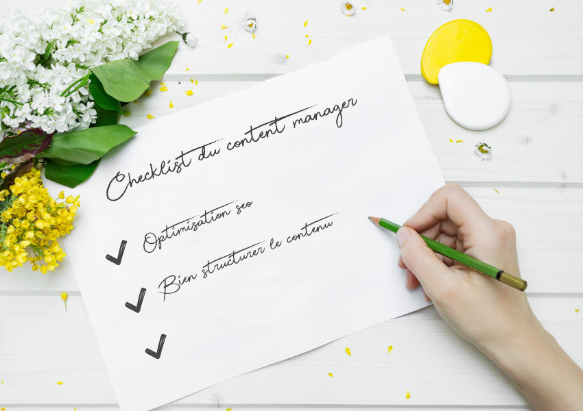 La check-list du content manager : 8 choses à faire avant de publier un ...