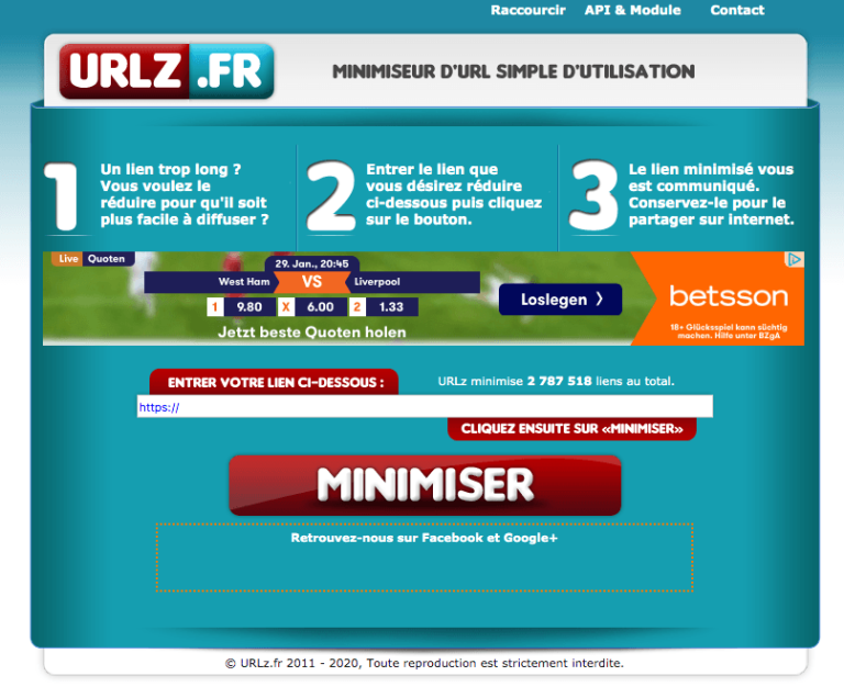 10 outils populaires pour réduire vos URL - Redacteur Blog