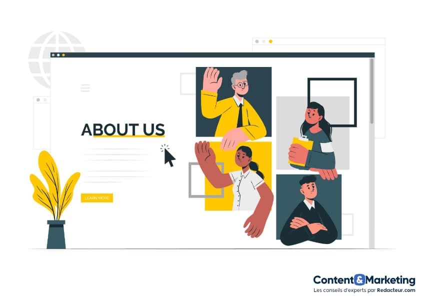 8 conseils pour réussir votre page "À propos" - Redacteur Blog