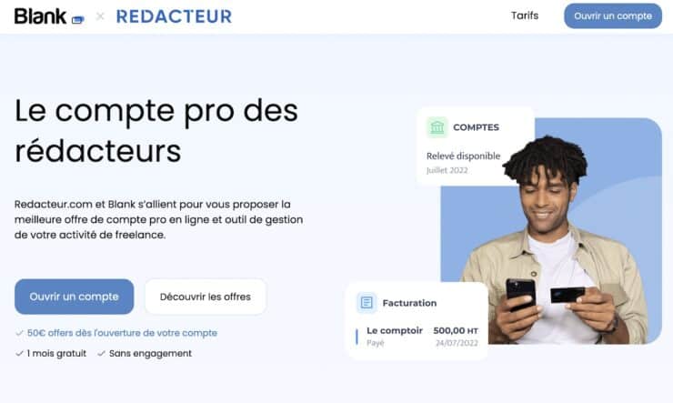 Rédacteur freelance : bien choisir sa banque - Redacteur Blog