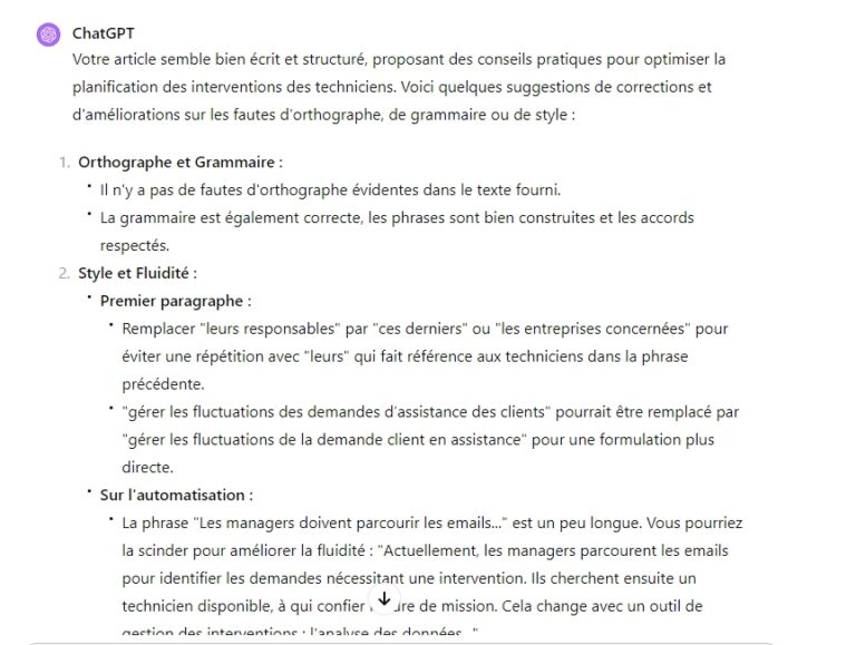 Comment corriger ses fautes d'orthographe avec ChatGPT