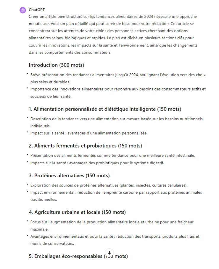 Comment élargir le champ sémantique d'un article avec ChatGPT ...