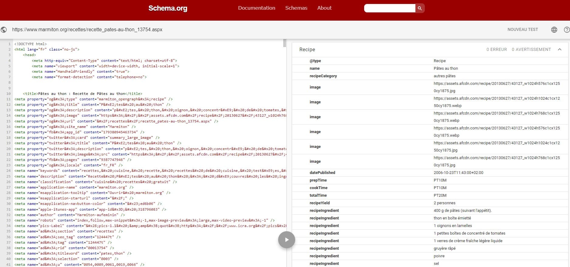Comment vérifier les données structurées de vos pages web